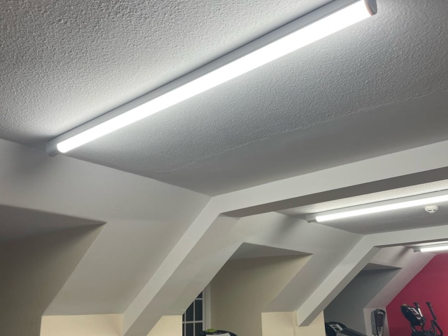 Gym LED Lighting Upgrade - AC ELECTRICAL 4U LTD