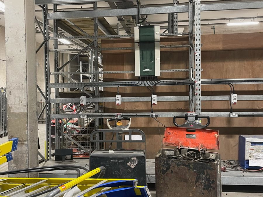 MHE Chargepoint installation - AC ELECTRICAL 4U LTD