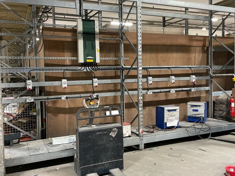 MHE Chargepoint installation - AC ELECTRICAL 4U LTD